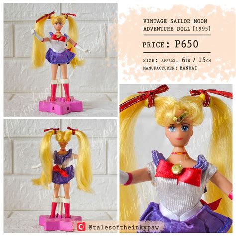 Vintage Sailor Moon Adventure Doll 1995 Hobbies And Toys Memorabilia