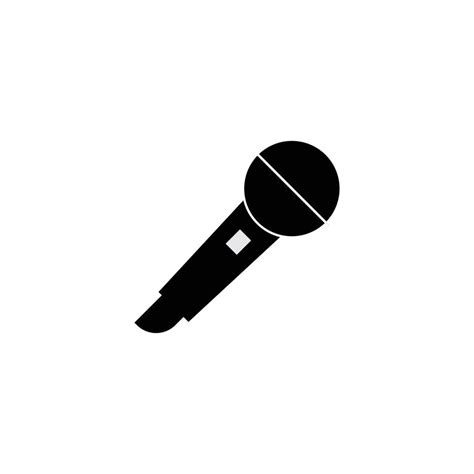 Microphone Icon Vector 13160545 Vector Art At Vecteezy