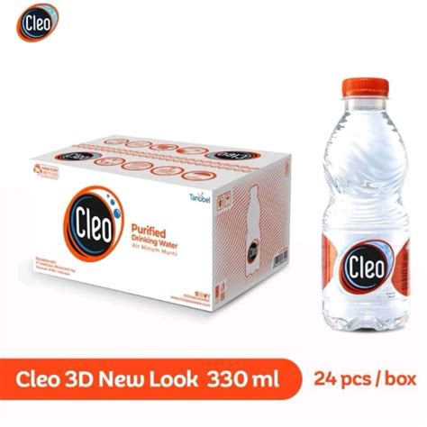 Jual Cleo 330ml Air Minum Cleo 330ml Cleo Water 330ml Cleo 330 Ml 1 Dus 24 Botol Shopee Indonesia