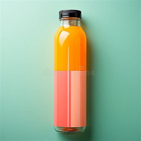 Empty Glass Bottle Liquid Bottle Ai Generated Image Stock Illustration Illustration Of