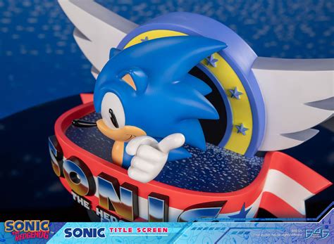 Sonic Title Screen Statue By First 4 Figures Sideshow Collectibles