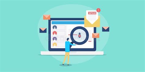 Email Phishing Spam Malware Virus Control With Cyber Security Software