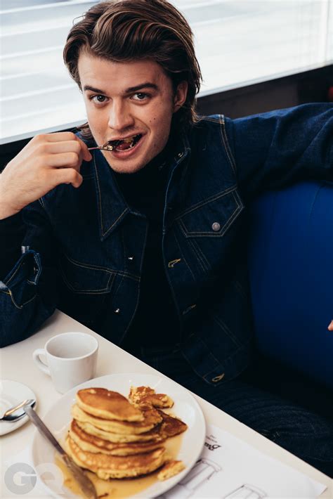 Stranger Things Joe Keerys Gq Photo Shoot Who What Wear