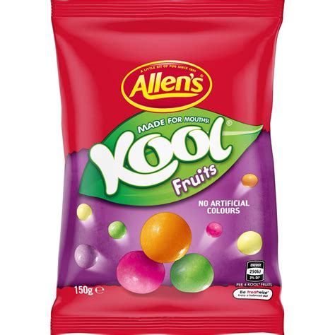 Allens Kool Fruits 150g Woolworths
