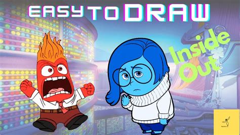Quick And Easy Tutorial Drawing Inside Out Characters Youtube