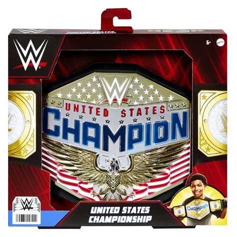 United States Wwe Championship Toy Wrestling Belt Mattel Wwe Toy