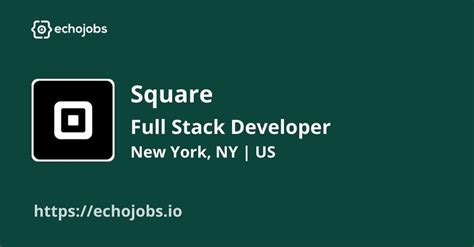 Square Is Hiring Full Stack Developer Usd 139k 245k New York Ny Us