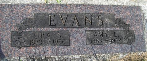 Amy Louise Cockerham Evans 1883 1962 Memorial Find A Grave