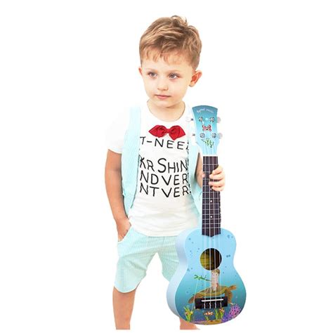 21 Polegadas Ukulele Guitarra De Madeira Padrão Do Grandado