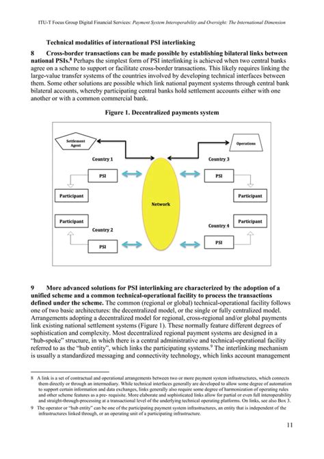 Payment System Interoperability And Oversight The International