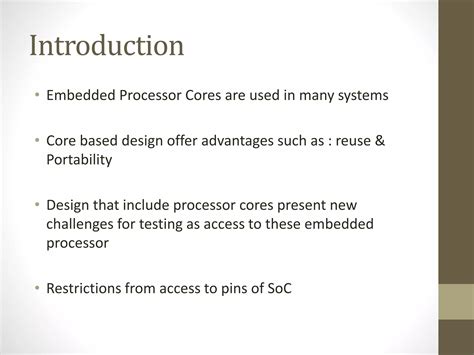 memory and processor testing ppt