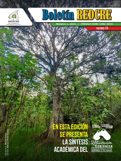 Boletin Redcre Vol 15 2023 Pdf Los Bosques Ecología