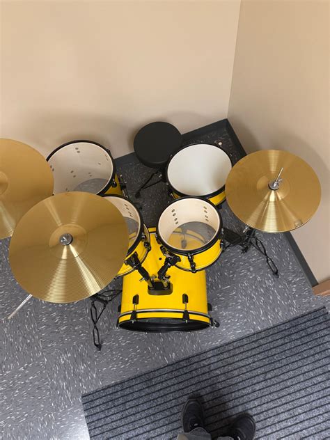 Youth Drum Kit Yellow Rl Drums