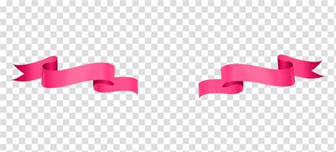 Pink Ribbon Border Clip Art