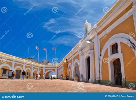 Inside Of San Felipe Del Morro Fort Editorial Photography Image Of Morro Juan 83069047