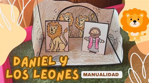 Manualidad Para NiÑos Daniel En El Foso De Los Leones 🦁 Ideas Para