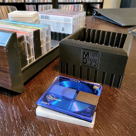 3d Printed Minidisc Cassette Drawer Insert Rminidisc