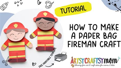 Fireman Art Project