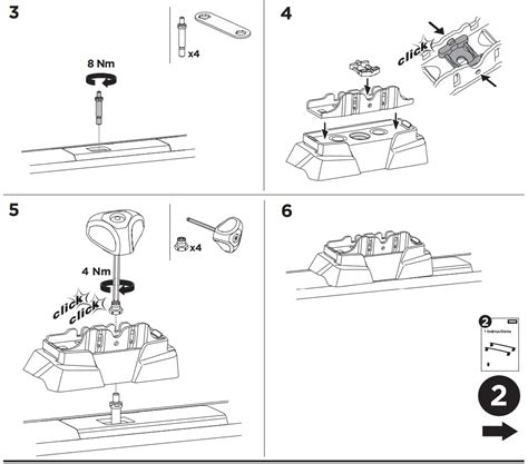 Thule 187100 Roof Rack Installation Guide
