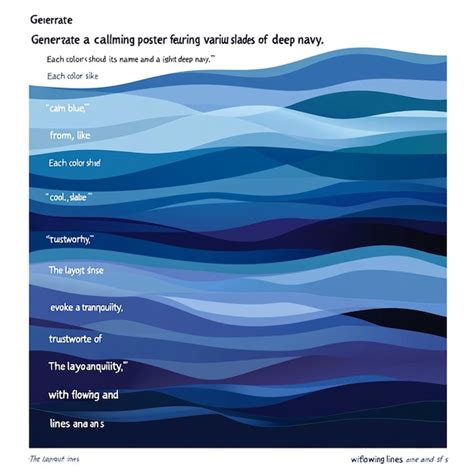 Blue Base Color Poster Premium Ai Generated Image