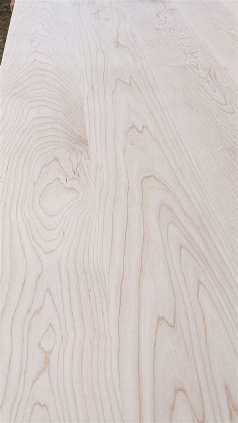 American Maple Table Top 25mm Thick Full Stave Sanded Worktop