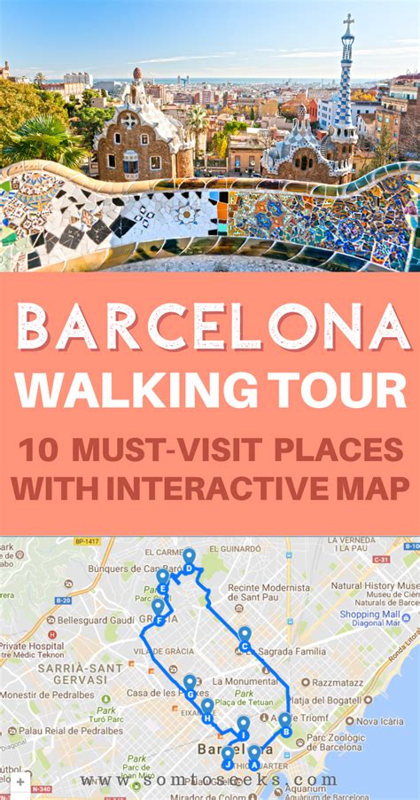 A Self Guided Walking Tour Of Barcelona For First Time Visitors