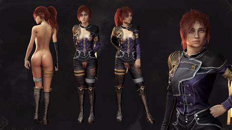 Rule 34 3d Anus Ass Back View Blue Eyes Breasts Clair Obscur Expedition 33 Female Freckles