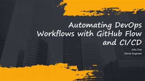 Automating Devops Workflows With Github Flow And Cicd Ppt Guidelines At