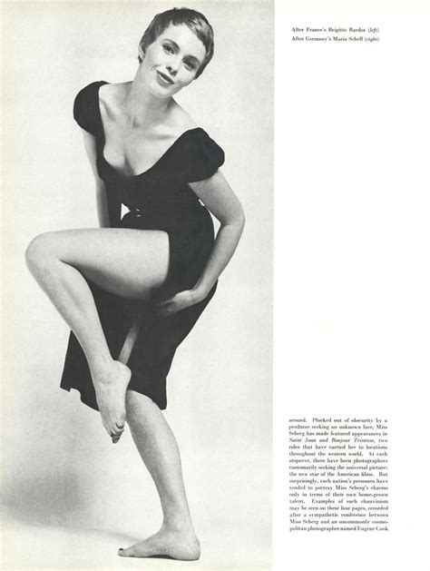 Jean Seberg On The Set Of Bonjour Tristesse 1958 Artofit