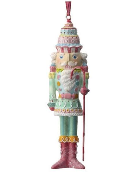 6 Candy Nutcracker Wcake Orn Larys Designs