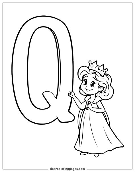 Letter Q Coloring Pages 12 Free Printable Coloring Pages