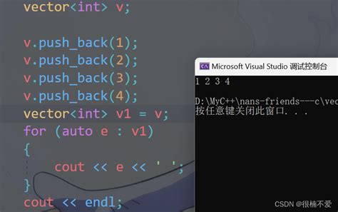 c ——vector类及其模拟实现