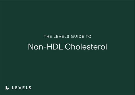 Guide To Non Hdl Cholesterol Levels Levels