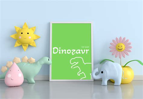 Детский магазин Dinozavr/ Toy shop on Behance