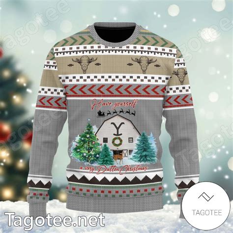 Yellowstone Have Yourself A Very Dutton Christmas Ugly Christmas