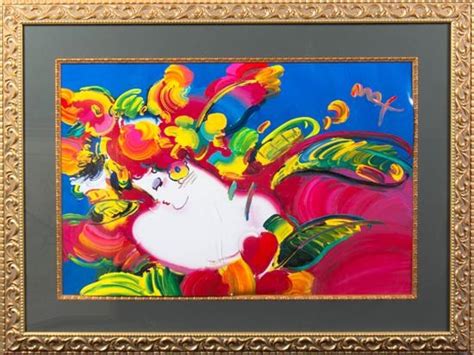 Woman In Love By Peter Max On Artnet