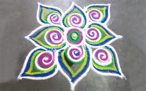 Easy Rangoli Design Simple Rangoli Designs Images Diwalifestival