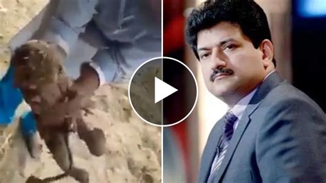 बाढ़ के बीच हामिद मीर ने शेयर किया नवजात का वीडियो भड़के पाकिस्तानी Pakistani Journalist
