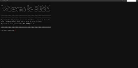 First Time Setup Blugold Center For Hpc Documentation
