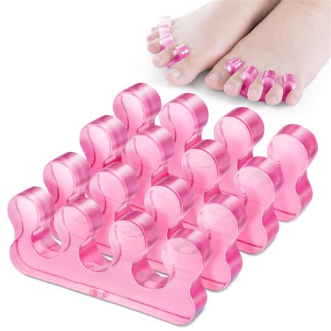 Molain 4pcs Toe Separators Pedicure Pedicure Toe Separators Repeatable