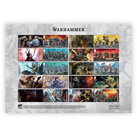 Royal Mail Releases Warhammer Stamps To Celebrate 40 Years Of Games