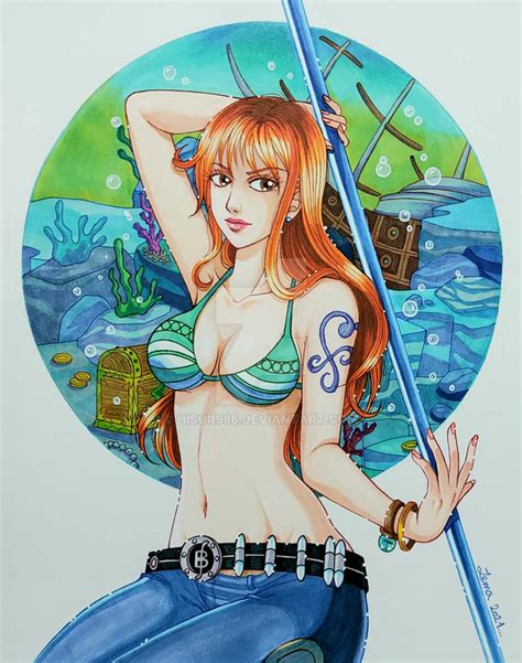 Nami One Piece Fanart By Hisui1986 On Deviantart