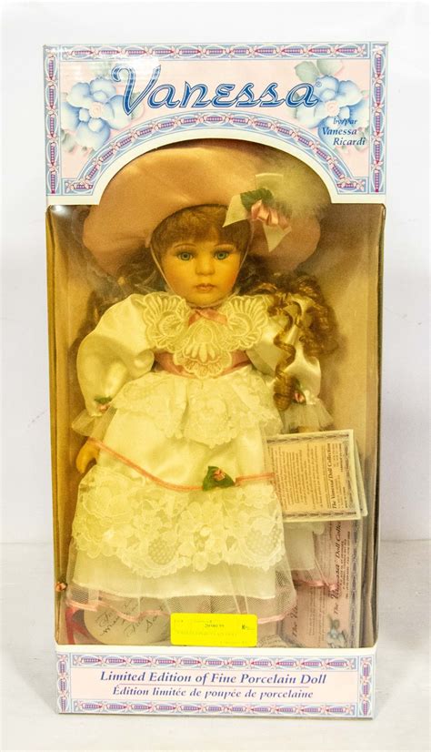Vanessa Porcelain Doll