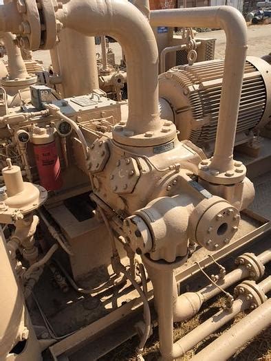 Used Ariel Jg 2 150 Hp Electric Drive 3 Stage Compressor Package Sn