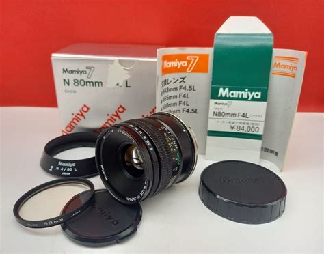 Yahooオークション 防湿庫保管品 Mamiya Mamiya N 80mm F4 L Mamiy