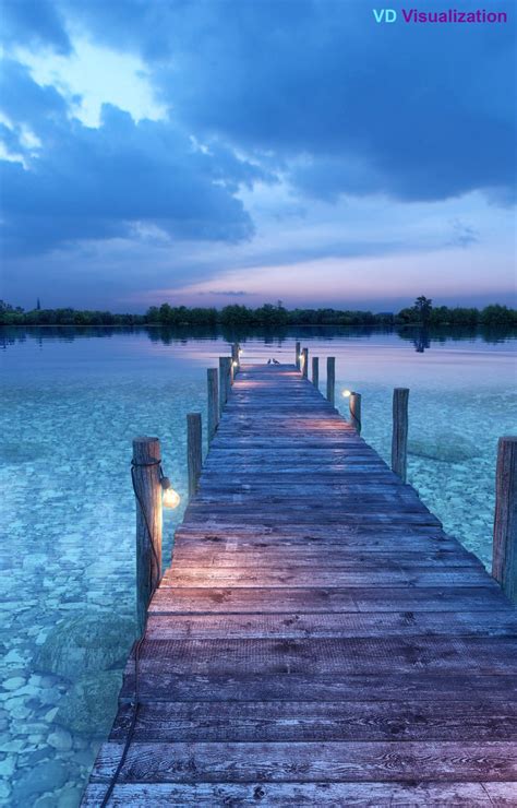 Old Wooden Pier In Corinthia Greece