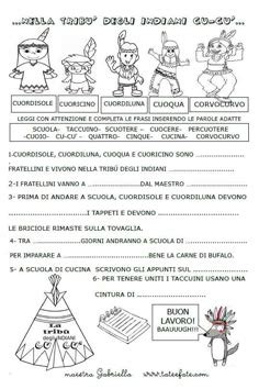 Filastrocca La Tribù Degli Indiani Cucù Indiani