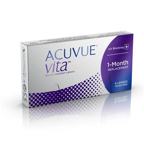 Acuvue Vita Kính áp Tròng Cận Hàng Tháng 6 Miếnghộp Contact