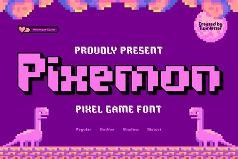 Pixemon Trial Font · 1001 Fonts