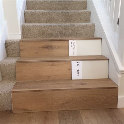 Contemporary Wood Stair Risers